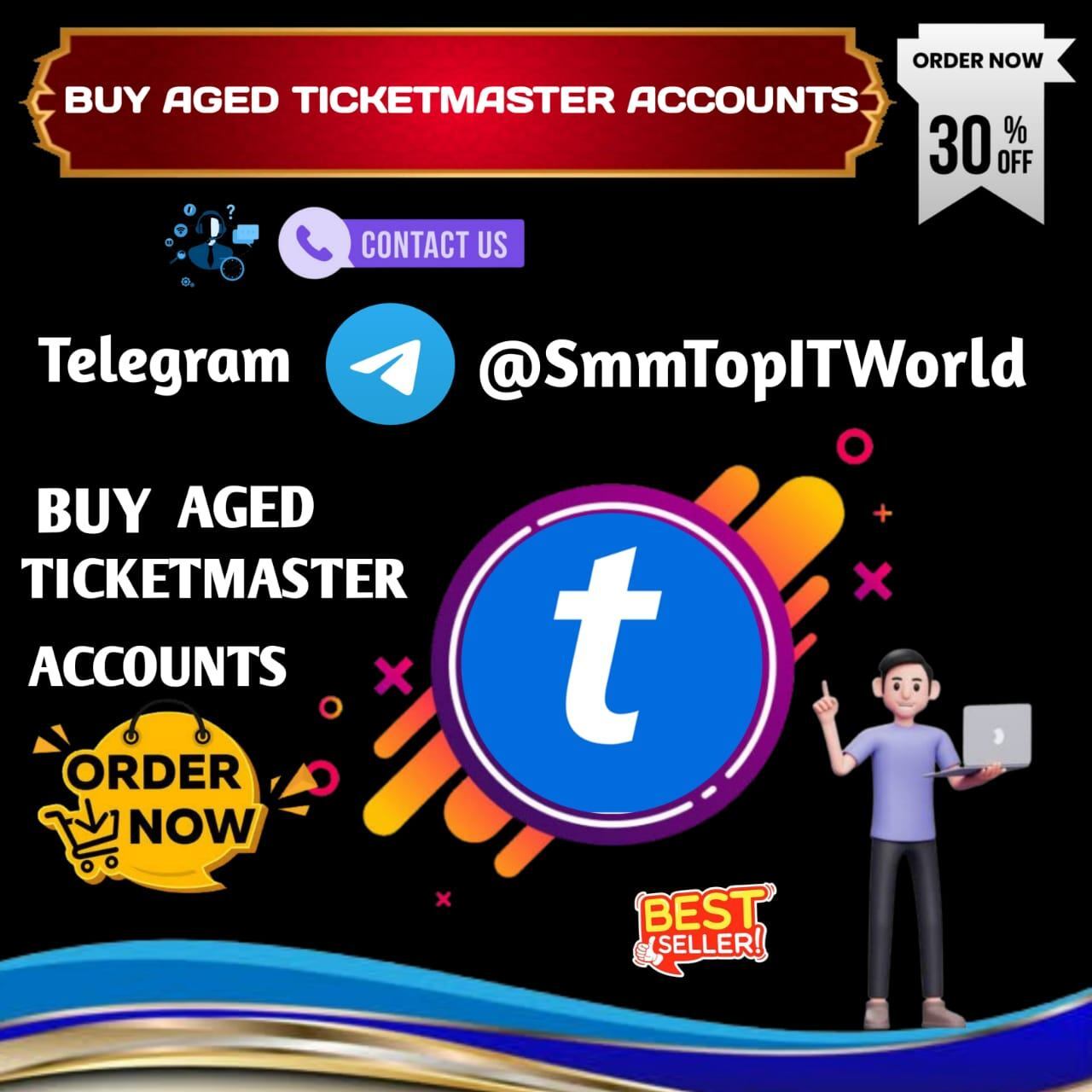 Buy Aged Ticketmaster Accounts – Instant Access, Trusted Seller - PROTOCOL
